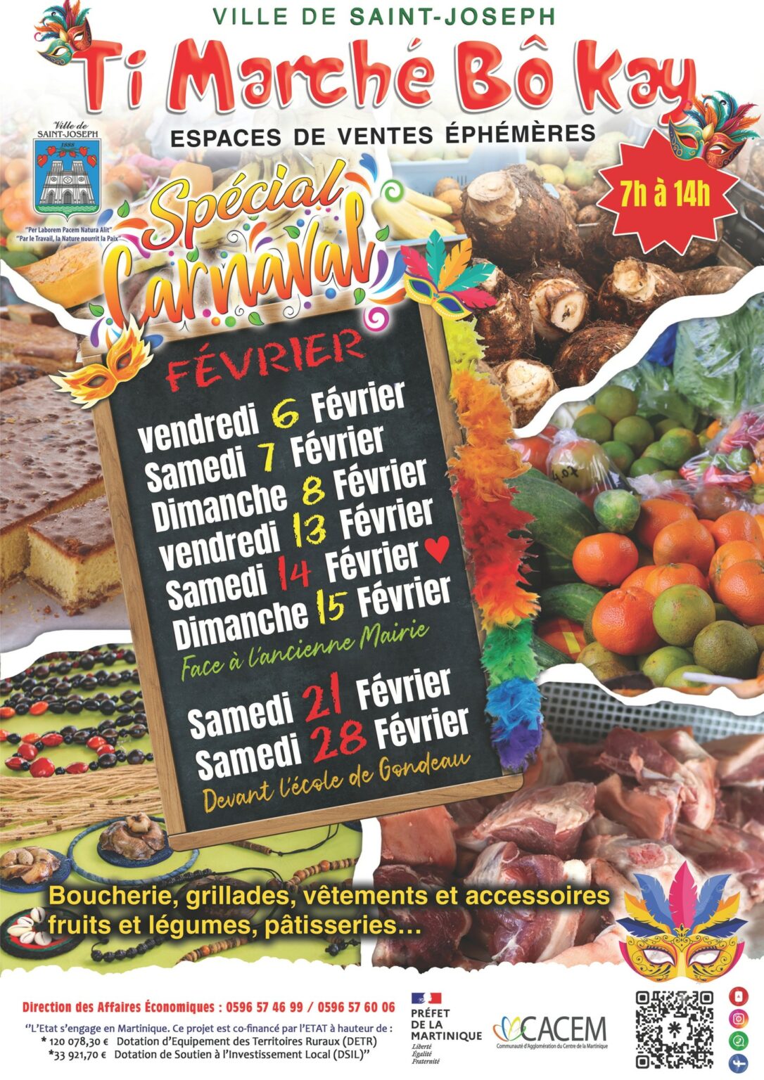 TI MARCHE BÔ KAY- SPECIAL CARNAVAL - Terres du Centre Martinique